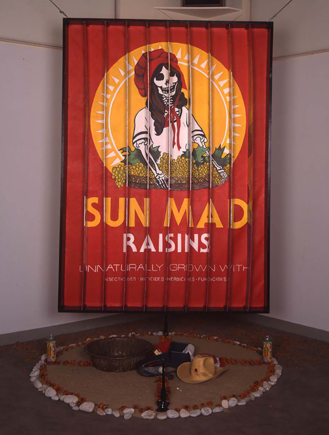Sun Mad (ofrenda dedicated to the artist's father, a farm worker from ...